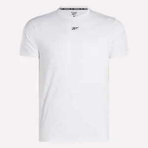 REEBOK Short Sleeve Tech Training T-shirt - White