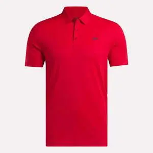 REEBOK Short Sleeve Bonded Micro Pique Polo Shirt
