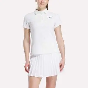 REEBOK Micro Pique Polo Shirt - White