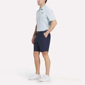 REEBOK Bonded Pique Polo Shirt - Ice Blue