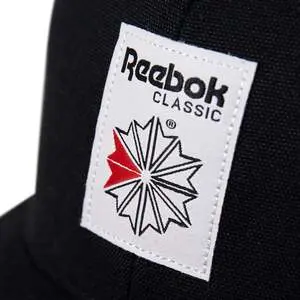 REEBOK Woven Patch Vector Trucker Cap - Black