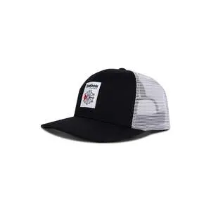 REEBOK Woven Patch Vector Trucker Cap - Black