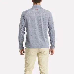 REEBOK Quarter Zip Sweatshirt - Vector Navy