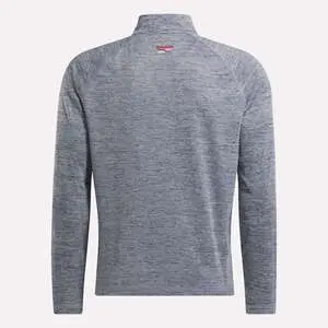 REEBOK Quarter Zip Sweatshirt - Vector Navy