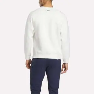 REEBOK Scuba Knit Crewneck Sweatshirt - Chalk