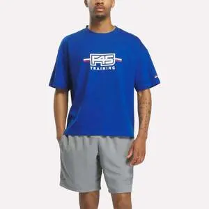 REEBOK X F45 Training Graphic T-shirt - Vector Blue