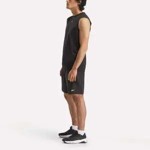 REEBOK Sleeveless Tech Training T-shirt - Black