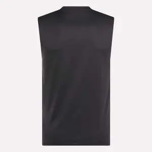 REEBOK Sleeveless Tech Training T-shirt - Black