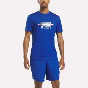 REEBOK X F45 Training T-shirt - Vector Blue