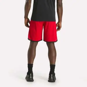 REEBOK Basketball Mesh Shorts With Vector Style