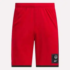 REEBOK Basketball Mesh Shorts With Vector Style