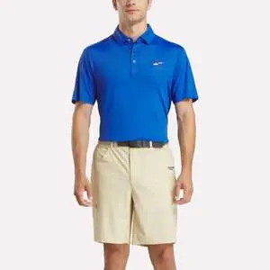 REEBOK Bdc Colorblocked Polo Shirt - Vector Blue