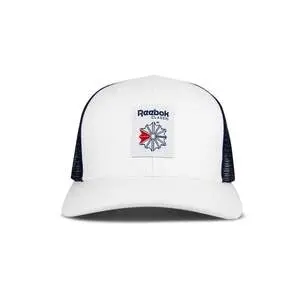 REEBOK Reebok Woven Patch Vector Trucker Cap Blue