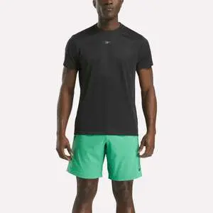 REEBOK Short Sleeve Tech Training T-shirt - Black