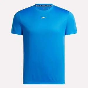 REEBOK Short Sleeve Tech Training T-shirt - Virtual Blue