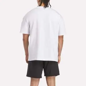 REEBOK X F45 Training Relaxed Fit T-shirt - White/grey 3