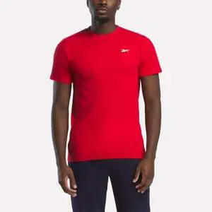 REEBOK Small Logo T-shirt - Red