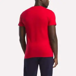 REEBOK Small Logo T-shirt - Red