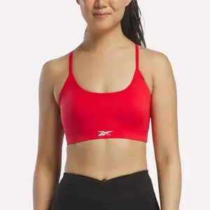REEBOK Strappy Sports Bra - Vector Red