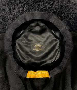 Eric Javits Fuzzy Nylon Bucket Hat - Black