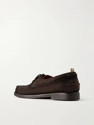 Officine Creative Balfron 002 Suede Boat Shoes - Brown