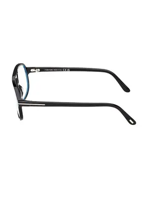 TOM FORD Navigator Acetate Eyeglasses - Black