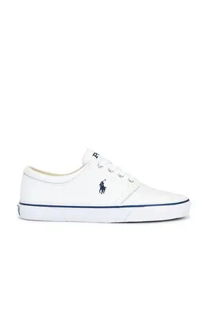 Polo Ralph Lauren Faxon Leather Low Top Sneaker