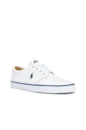 Polo Ralph Lauren Faxon Leather Low Top Sneaker