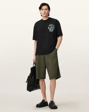 Allsaints Contrast Stitching Bottoms For Men