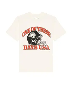 ONE OF THESE DAYS Days Usa Tshirt In Ivory