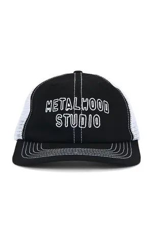 METALWOOD STUDIO Cutie 6-panel Trucker Hat - Black