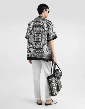 Dolce & Gabbana Cotton Gabardine Trousers