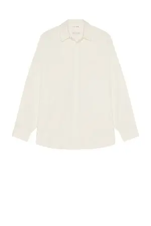 Fear Of God Signature Button Up Shirt In White