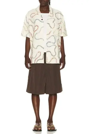 KARDO Ronen Shirt In Black - Natural