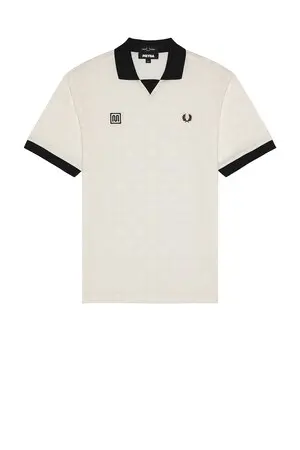 Fred Perry X Meyba Printed Polo In White