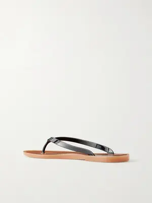 Christopher Esber Jo Pvc Flip Flops - Black