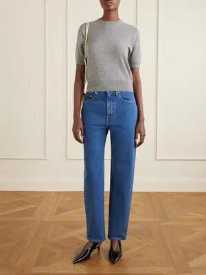 JIL SANDER Mid-rise Tapered Jeans
