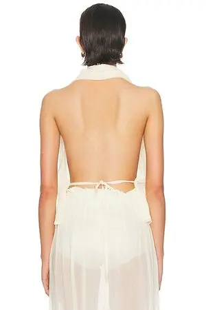 AYA MUSE Palli Top - Ivory
