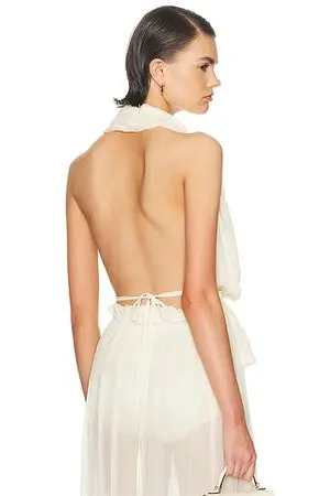 AYA MUSE Palli Top - Ivory