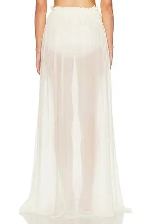 AYA MUSE Maxi Skirt - Ivory
