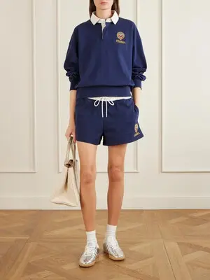 Polo Ralph Lauren Logo-appliqué Cotton Sweatshirt - Blue
