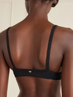 Kiki De Montparnasse Echauff Bikini Top - Black