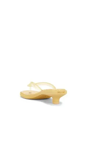 COACH Jelly Flip Flop Sandal - Vanilla