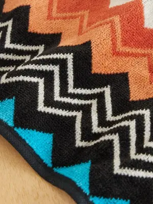 Missoni Giacomo Set Of Five Cotton-terry Towels - Multi