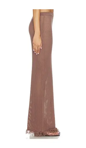 SNDYS. Crochet Maxi Skirt