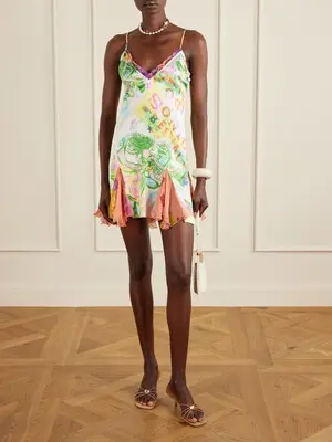 DONDE ESTEBAN Sonido Bestial Mini Dress - Multi