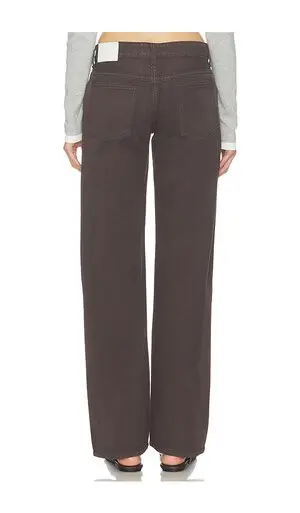 ST. AGNI 90s Low Rise Canvas Jeans