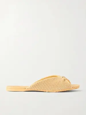 Loewe Gold Tone Shoes For Women