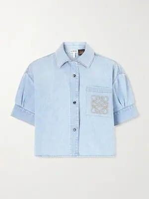 Graphic Denim Shirts for Women