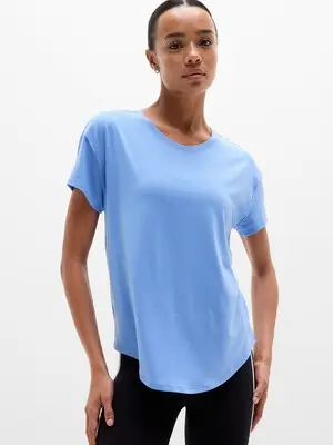 Athleta Relaxed T-shirt - Waterfall
